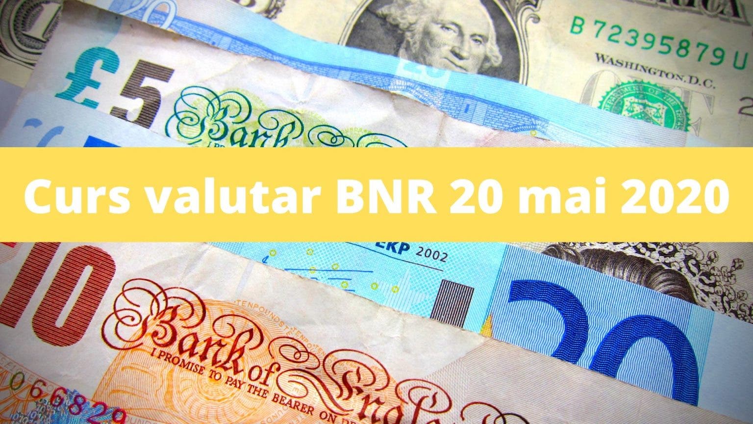 Curs Valutar BNR 20 Mai 2020. Vești Surprinzătoare Despre Moneda Europeană