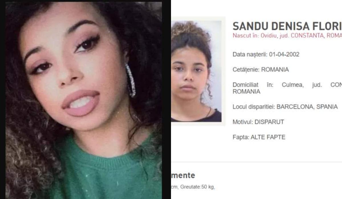 Denisa A Fost Dată Dispărută Pe Aeroportul Din Barcelona. Tânăra Are 21 ...