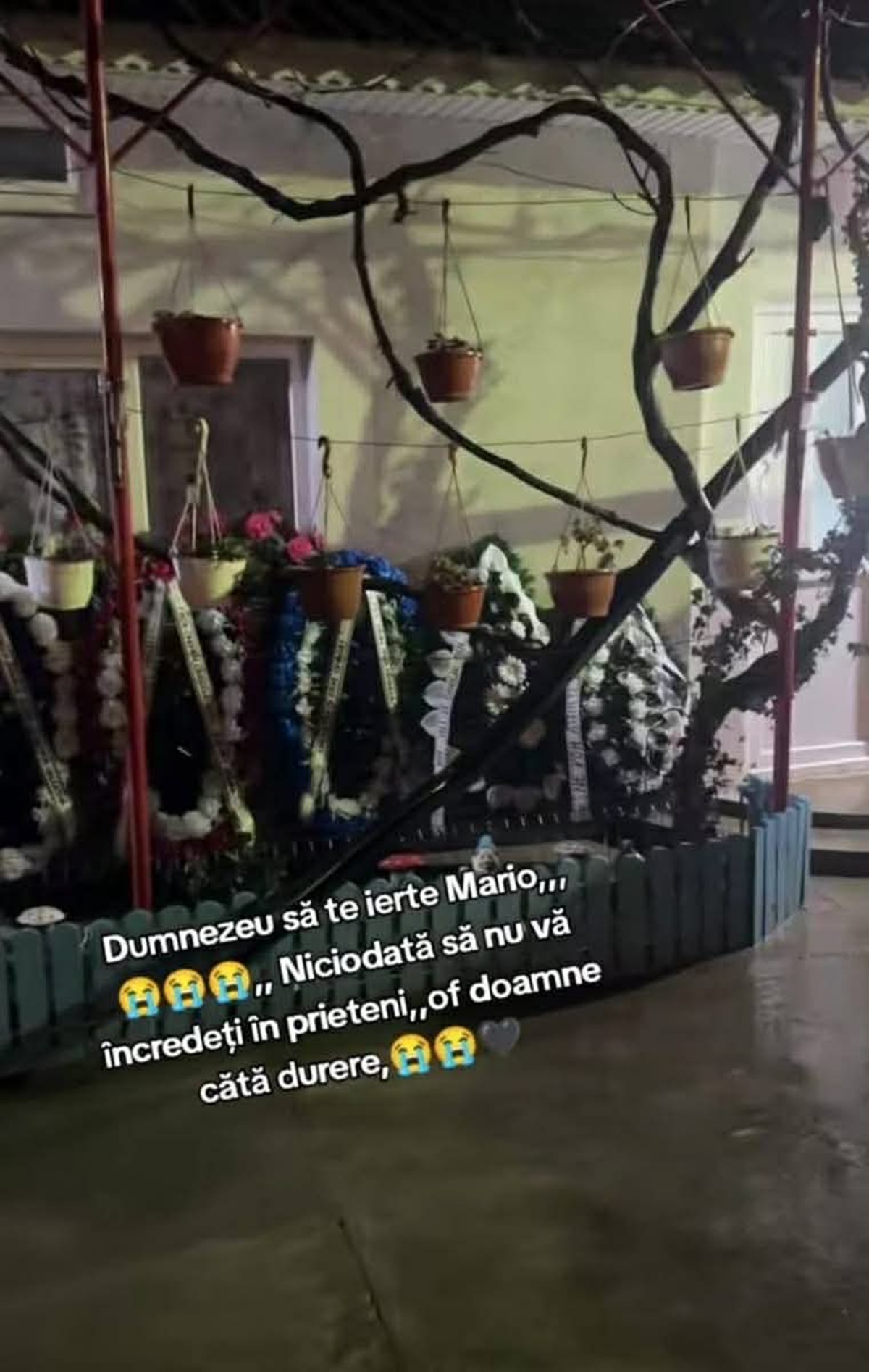 Stiri Directe - IMAGINI sfâșietoare de la priveghiul lui Mario! Lacrimi ...